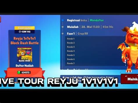 Live Tournament Reyju V V V Ramaikan Youtube