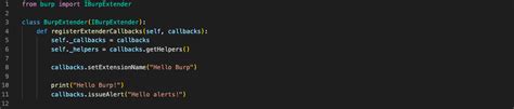 burp suite python extensions