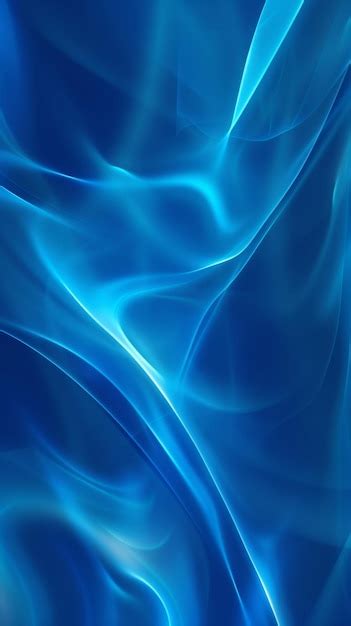 Premium Photo Abstract Blue Wave Patterns