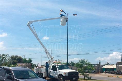 Hoy Tamaulipas Instalan Dos Mil Nuevas Luminarias Led En Altamira