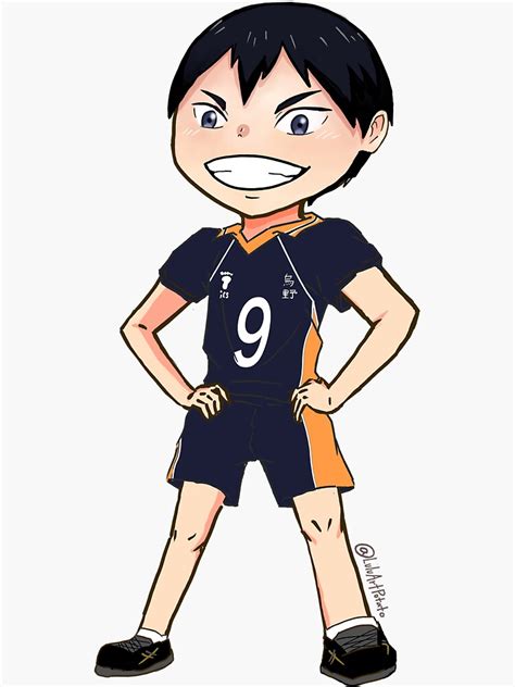 Kageyama Chibi Sticker Sticker For Sale By Luluartpotato Redbubble