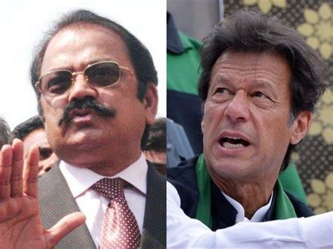 I Ll Drag Rana Sanaullah To Jail By His Moustache Imran Khan