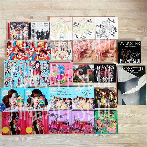 Red Velvet Signed Album Collection As Of 3 26 21 💖 Excited To Add Wendy