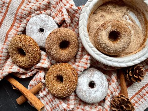 Vegan Baked Molasses Donuts The Quaint Kitchen