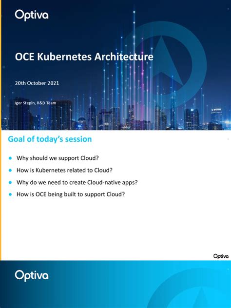 oce k8s architecture pdf cloud computing software engineering