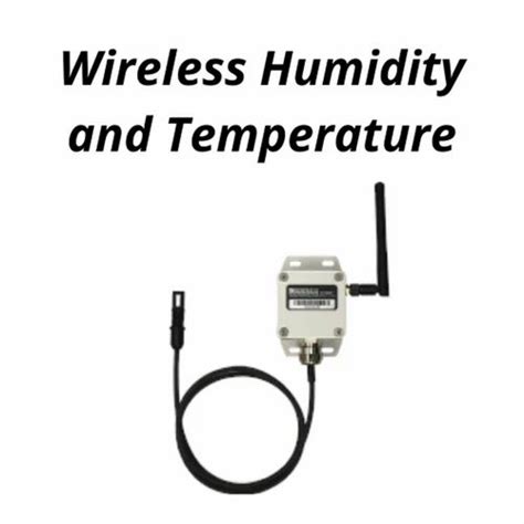 Internet Of Things Solution Wireless Humidity And Temperature In New