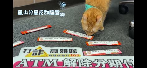 「鳳山警與人氣網紅「蜜柑」站長賣萌反詐」