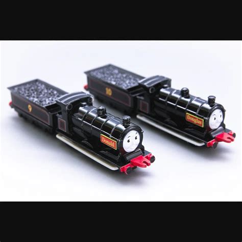 1992 Ertl Thomas Tank Engine Friends Donald 9 And Douglas 10 Treni