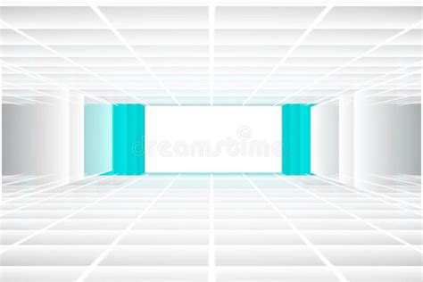 Abstract White Room Stock Illustration Illustration Of Technology
