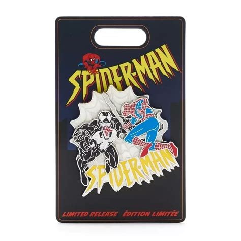 Disney Pin Spider Man And Venom The Animated Series Li Parks Collectibles