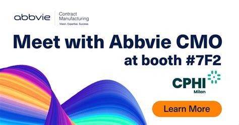 Cphi Milan 2024 Oct 8 10 Abbvie Cmo