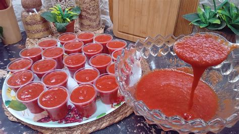 تحضيرات رمضان🌙 كيفية الإحتفاظ وتخزين الطماطم 🍅لمدة طويلة في الثلاجة