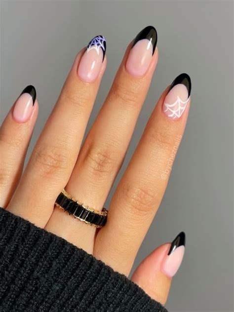 26 Spookily Chic Spider Web Nails To Step Into The Halloween Spirit
