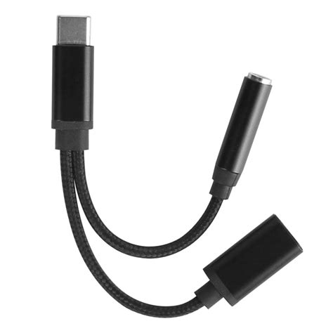 Lindbes Usb Type C To 35mm Female Headphone Jack Adapter Usb C Type C