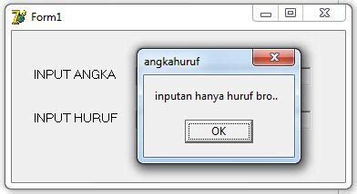 Input Angka Huruf Saja Delphi Catatan Adi Purnata