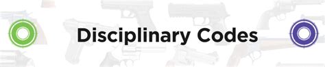 Disciplinary Codes Narfo