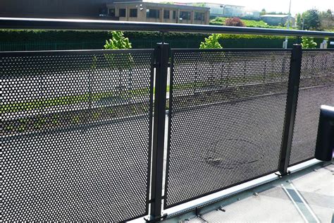 Perforated Metal Fence Panels