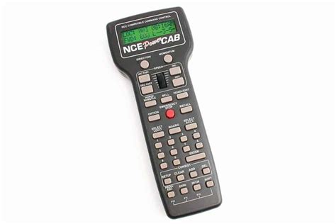 NCE 05240042 PowerCab Digital DCC Hand Held Controller UK Plug N OO