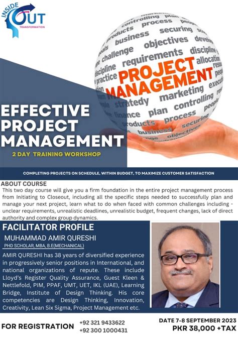 Muhammad Amir Qureshi On Linkedin Why Do We Use Project Management