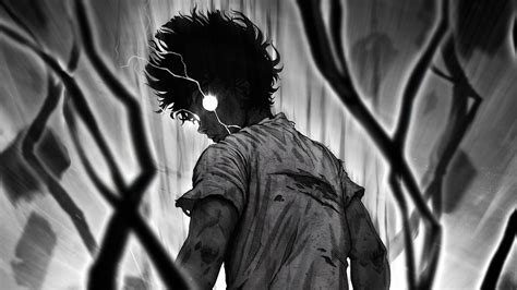 Download Dark Villain Deku Lightning Eyes Wallpaper