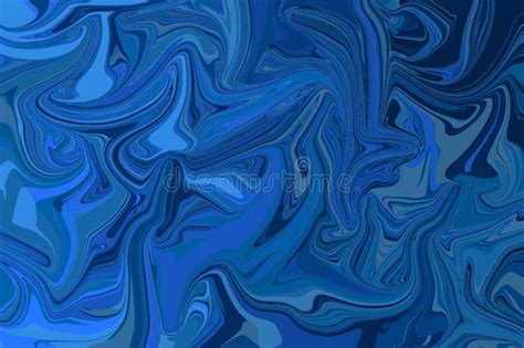 Blue Water Surface Background Water Wave Texture Element Wave Material
