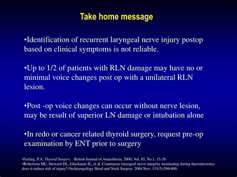 PPT Airway Complications And Management After Thyroidectomy