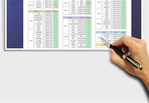 2021年旅行物品清单 Excel表格 工图网