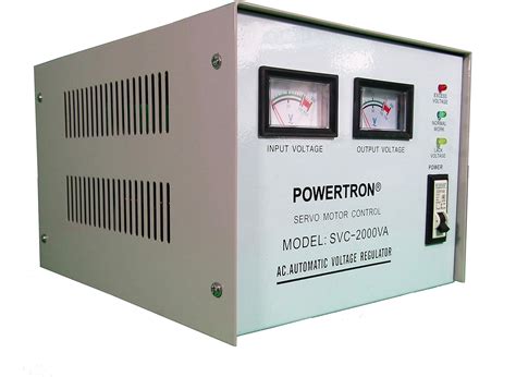 Powertron Regulador De Voltaje 2 Kva 220 Volts Amazon Mx