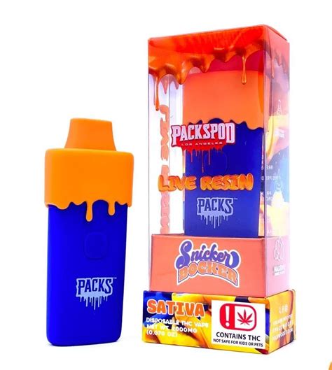Snicker Bocker 2 Gram Disposable By Pack Pods Dispensary Near Me