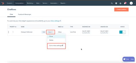 Integrating Hubspot Chat Widget Featureos