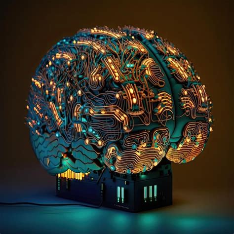Premium Photo An Artificial Brain By Generative Ai