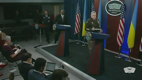Dvids Video Austin Milley Hold Press Conference On Ukraine