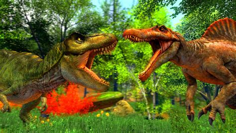 Trex Vs Spinosaurus By Trex096 On Deviantart