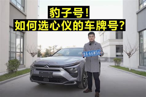 凡尔赛长测20豹子号如何选心仪的车牌号 凤凰网视频 凤凰网