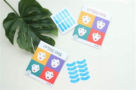 리프팅테이프 하나로 얼굴리프팅 효과 순식간에 네이버 블로그