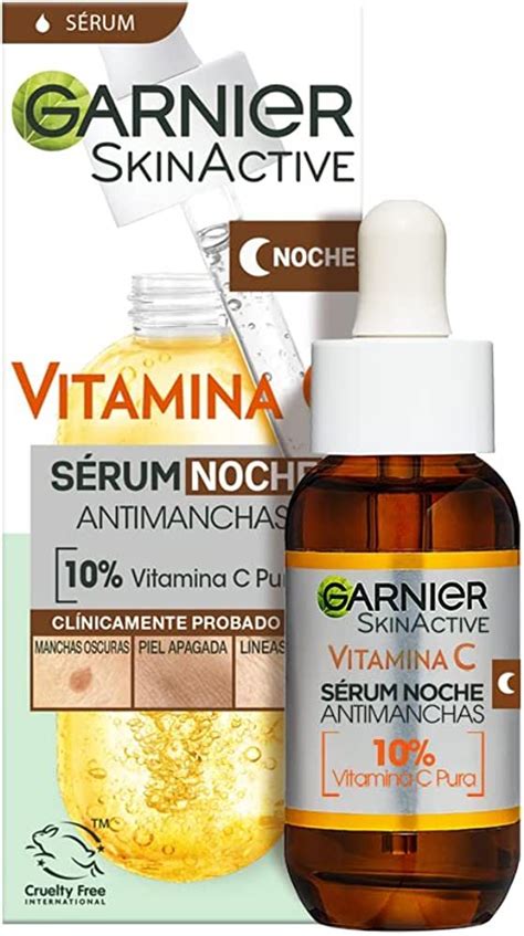 Garnier Sérum de Noche Antimanchas con 10 de Vitamina C Pura
