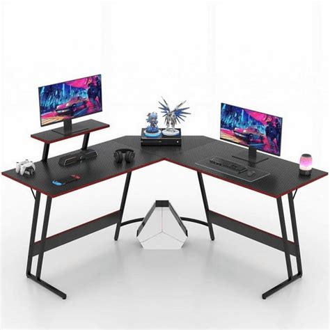 Homall L Shaped Gaming Desk 66 Inches Corner Office Desk With Removable