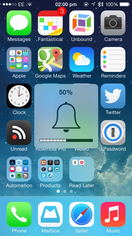 Cydia Tweak Voltage Adds A Useful Percentage Indicator To The Volume HUD