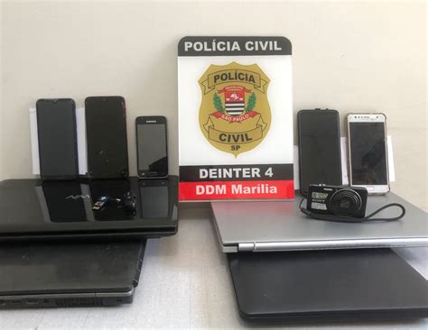 Polícia Apreende Computadores E Celulares De Homem Investigado Por