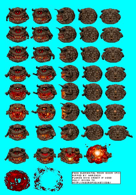 Doom Cyberdemon Sprite