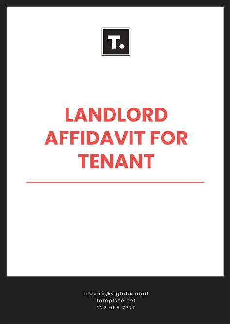 Free Affidavit Of Property Declaration Format Template To Edit Online