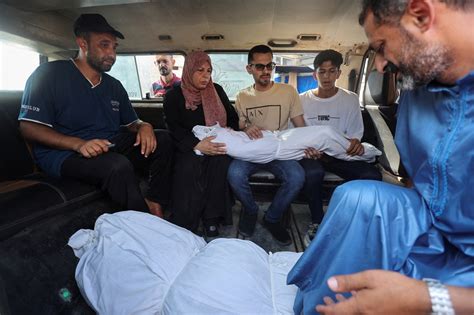FOTO Orang Tewas Dalam Serangan Baru Israel Di Gaza