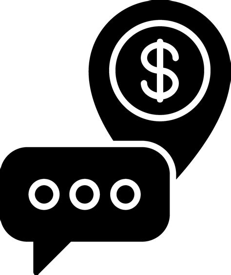 Location Glyph Icon Vector Art At Vecteezy