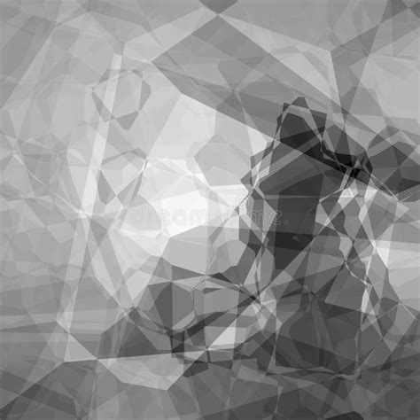 Abstract Grayscale Background Stock Illustration Illustration Of Technology Polygon 56784460