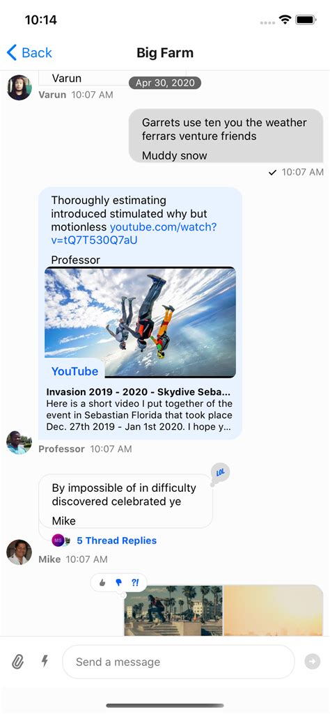 Custom Message UI React Native Chat Messaging Docs