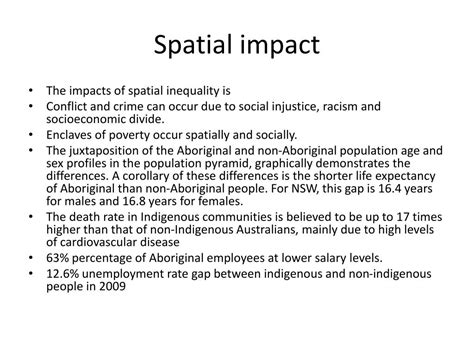 Ppt Spatial Inequality Powerpoint Presentation Free Download Id1654085