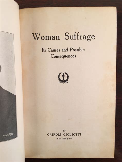 Extremely Unwoke Womens Suffrage Views By A Chicago Italian American