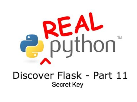 Flask How To Generate A Secret Key For Secure Applications
