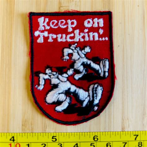 Keep On Truckin Vintage Patch The Vintagepatch