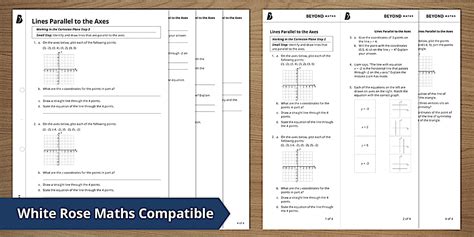 👉 Lines Parallel To The Axes Teacher Made Twinkl